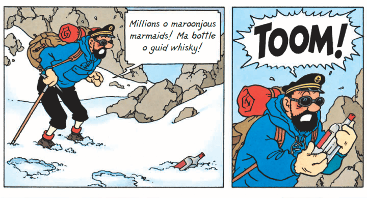 Tintin in Scots – Hergé's Adventures of Tintin in the Scots Language